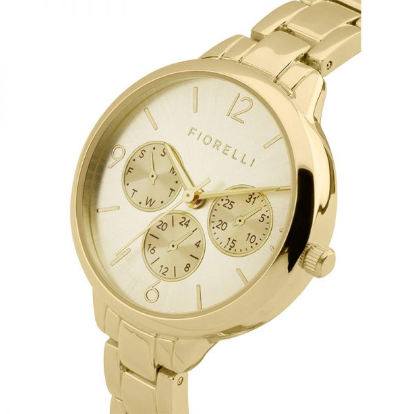 FIORELLI Ladies Gold Tone Watch SFO001GM – Rose's Treats